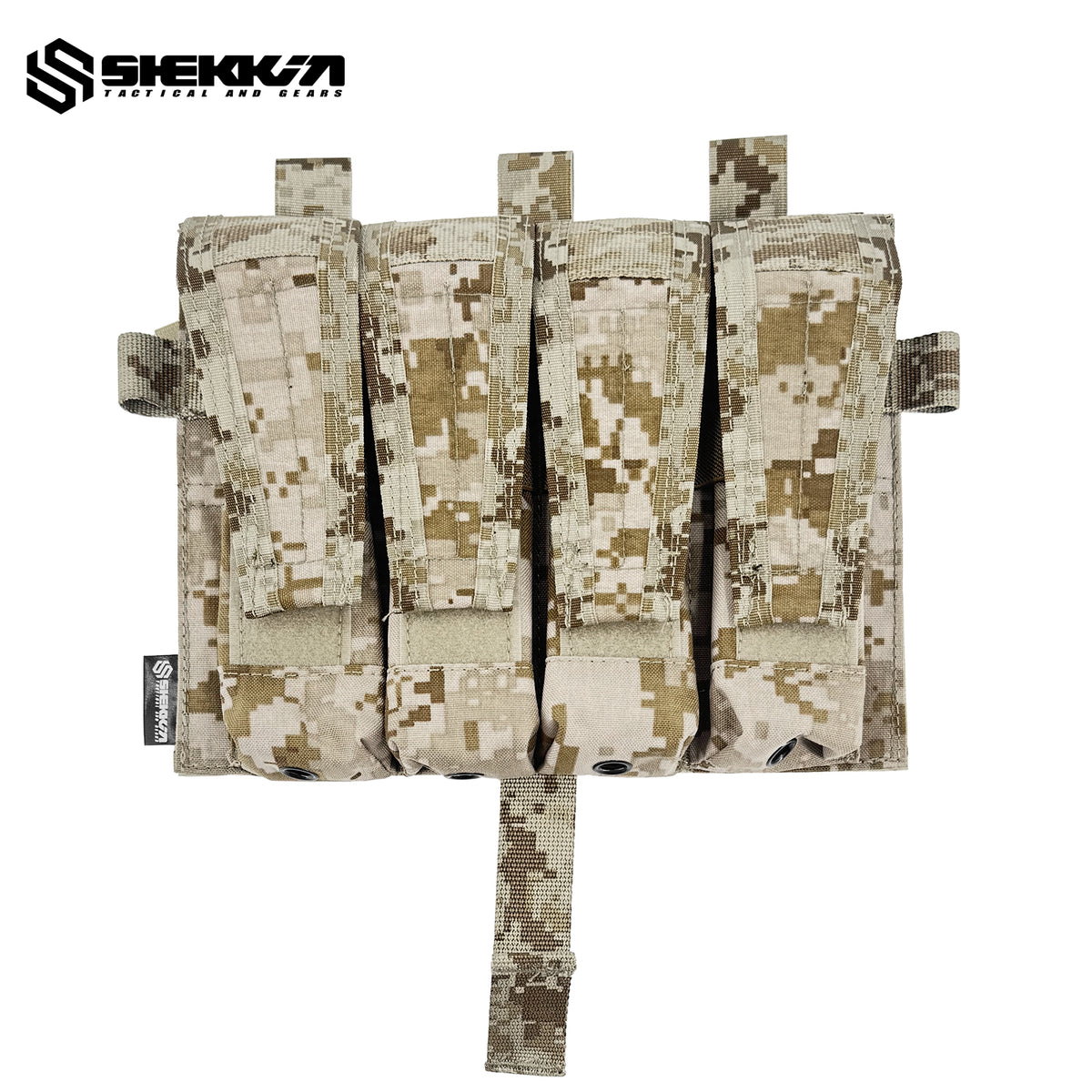 CP Style Multicam Quad SMG mag pouch for AVS JPC2.0