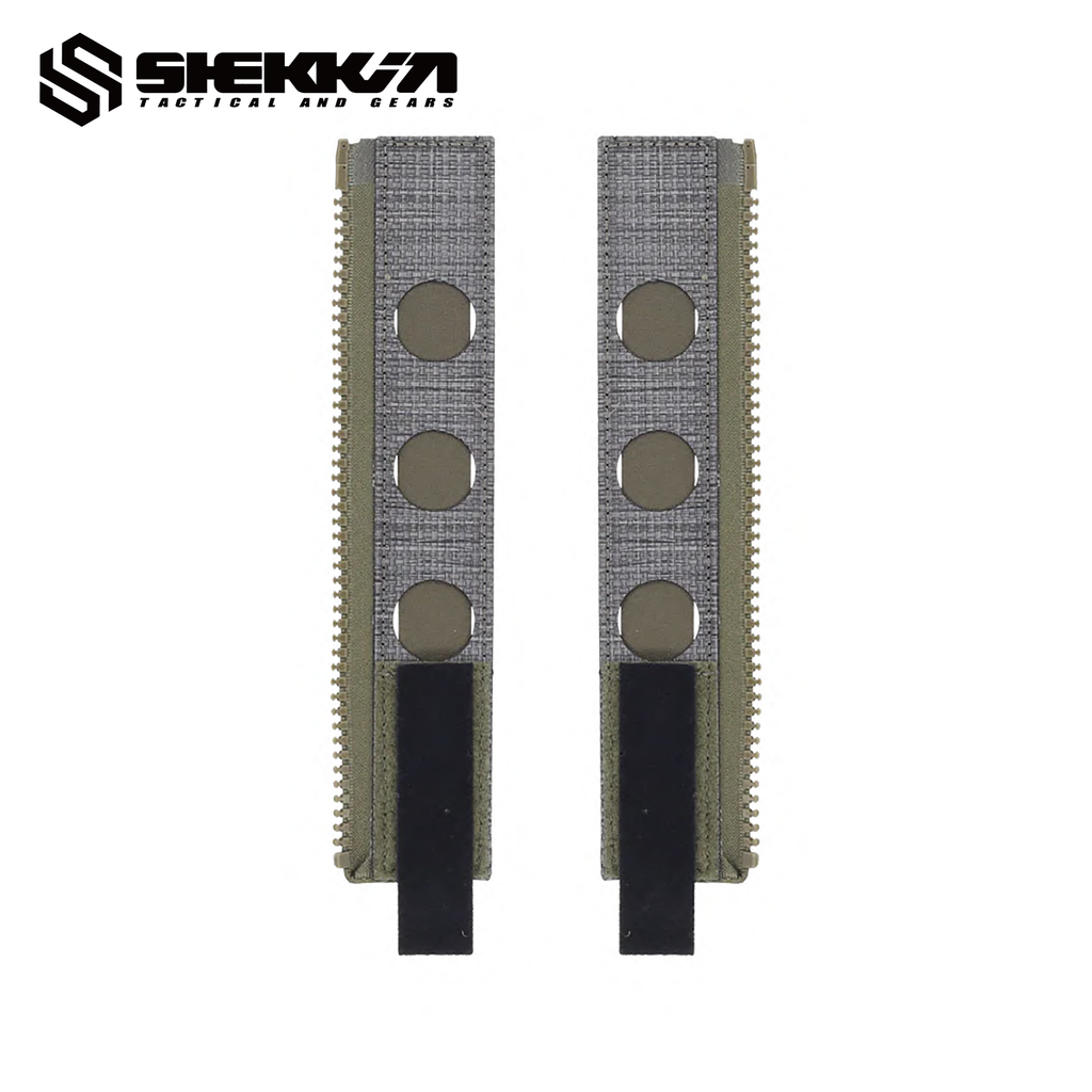 Special force tactical gears fcpc Back Panel MOLLE Zipper Kit