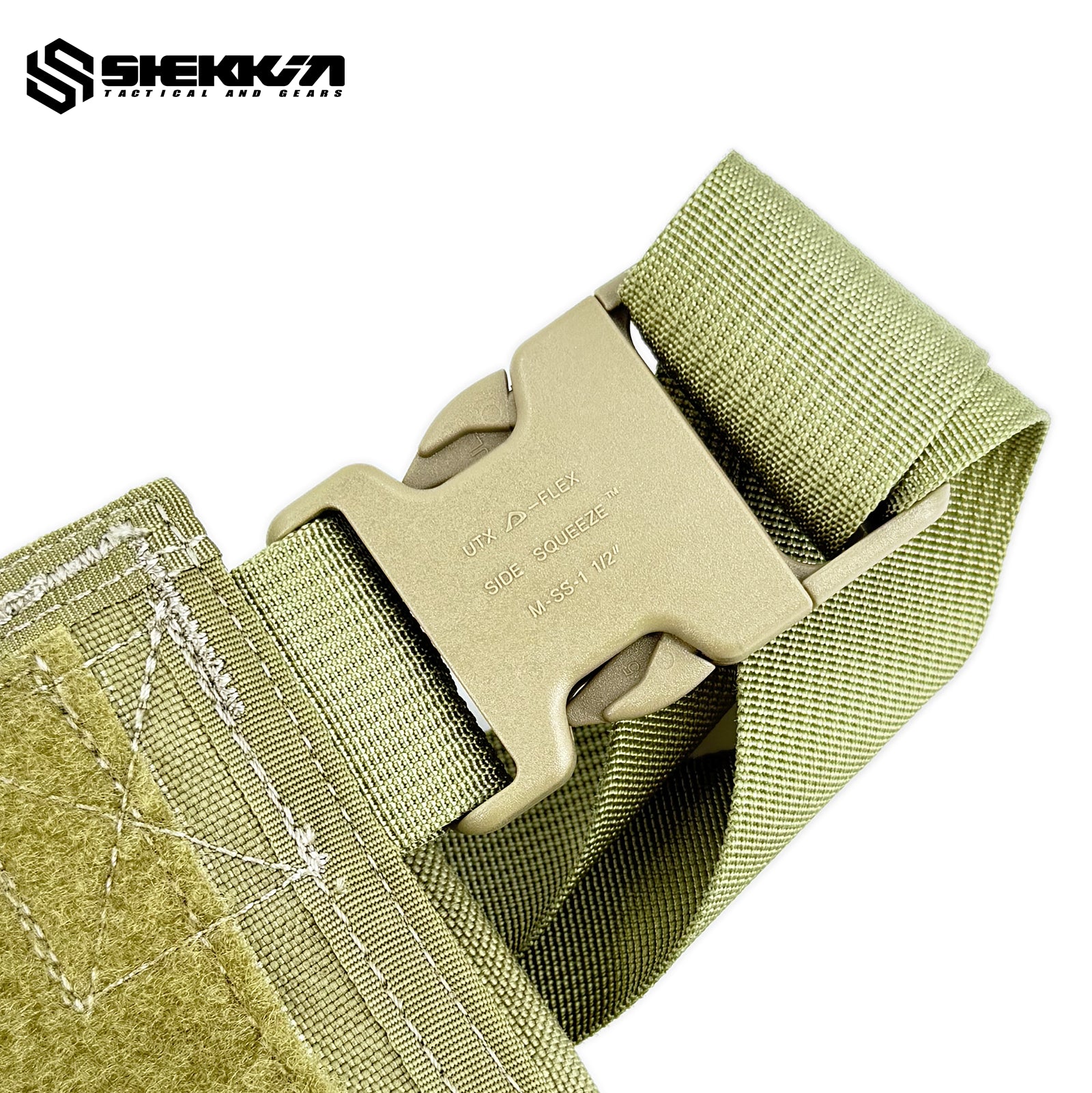 DBT style Lowvis chest rig in Kakhi