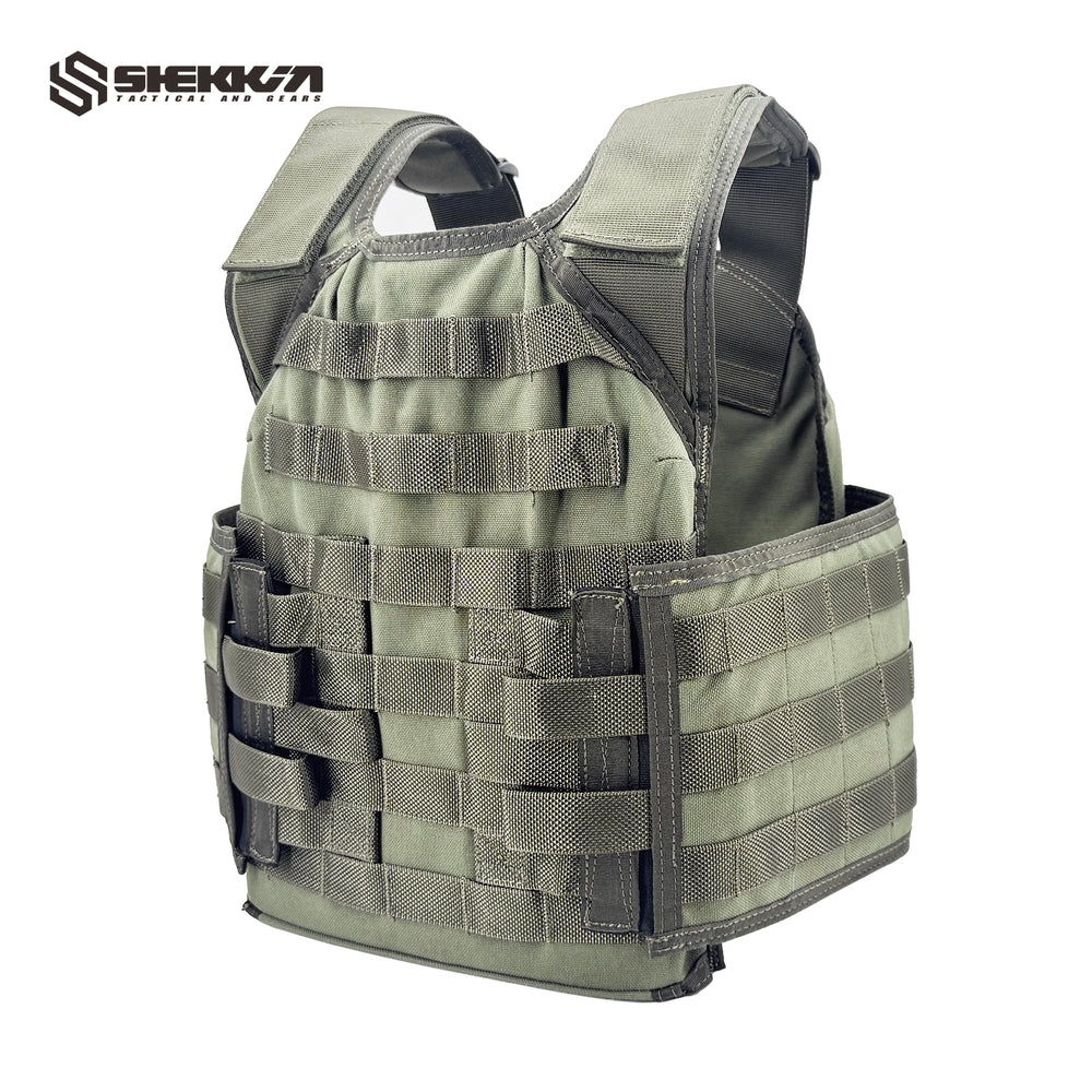 Delta force CAG tactical gear Paraclete HPC plate carrier smoke green