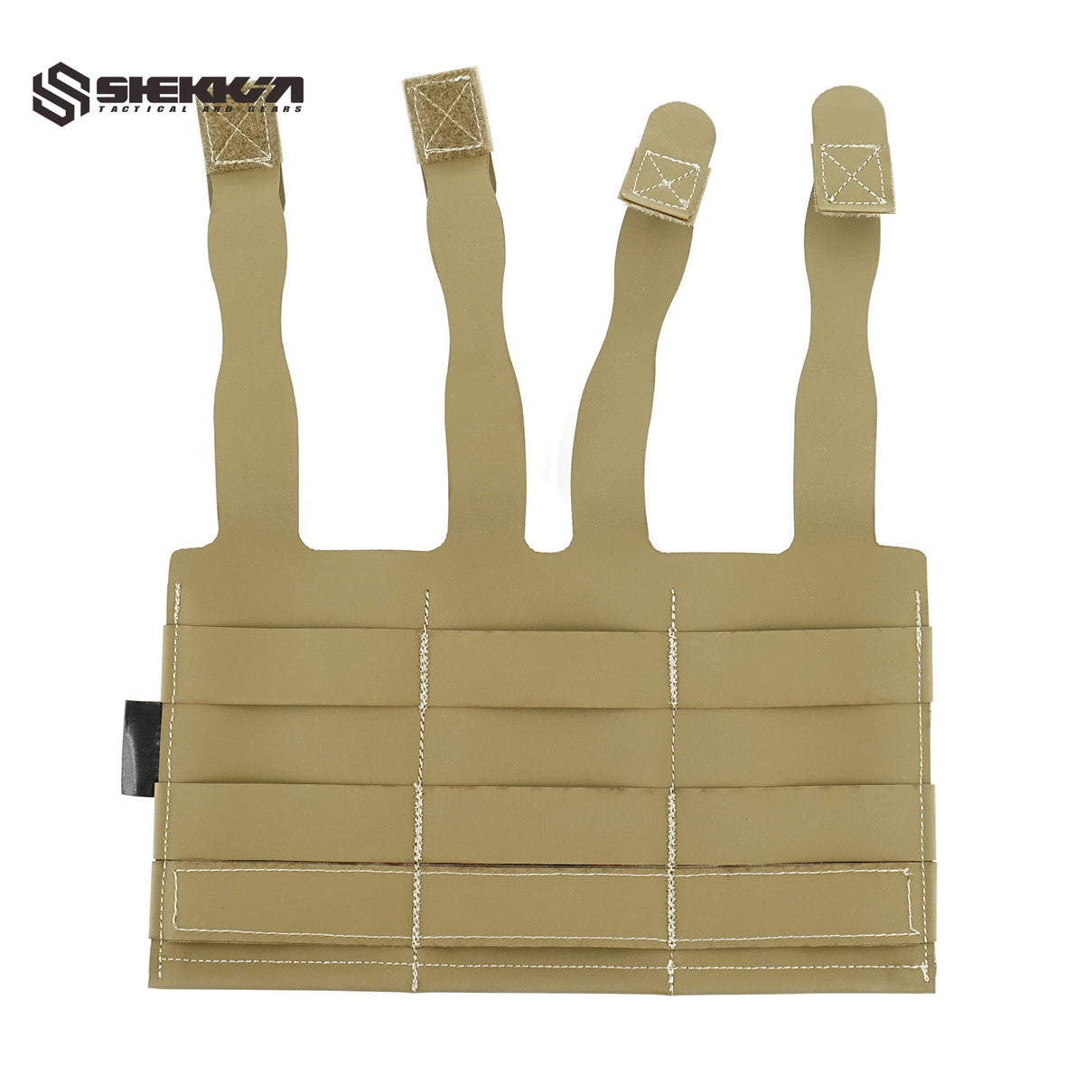 Shekkin gears special force tactical gear Elastic triple 556 mag pouch