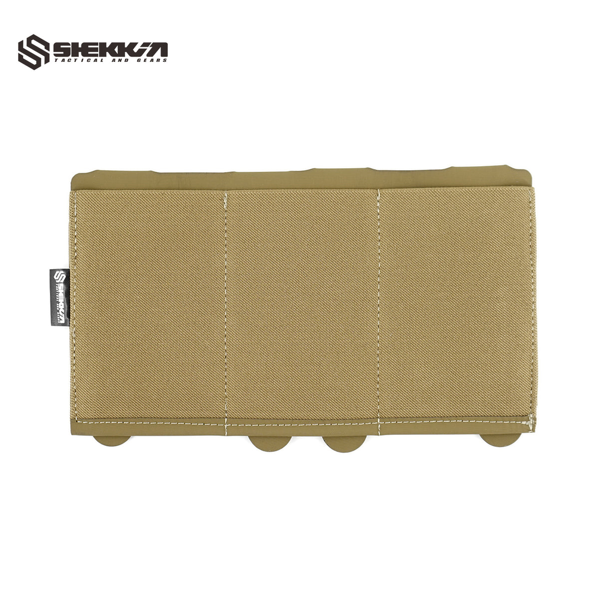 Shekkin gears special force tactical gear Elastic triple 556 mag pouch