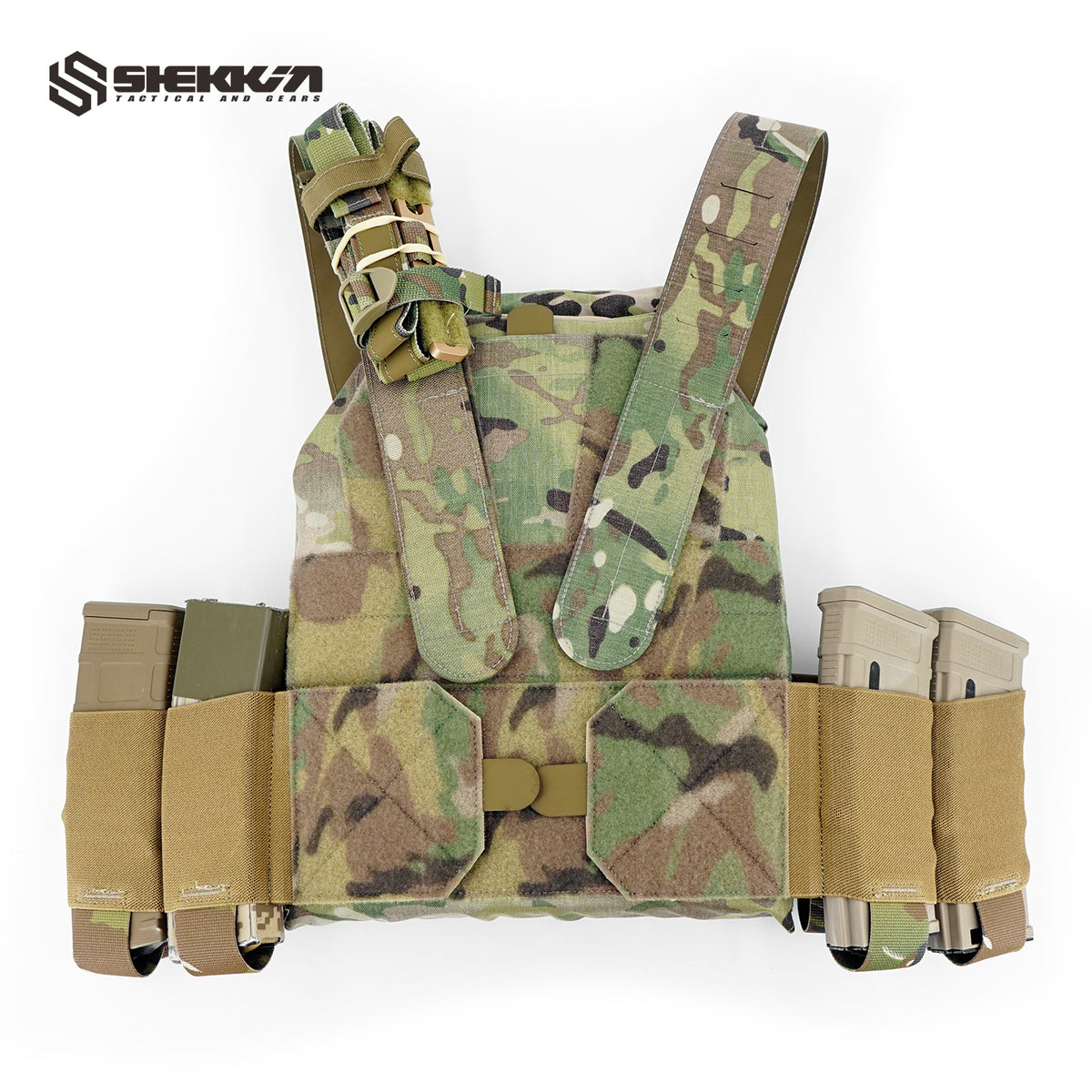 Shekkin Gears Low Vis Elastic Mag Pouches Cummerbund