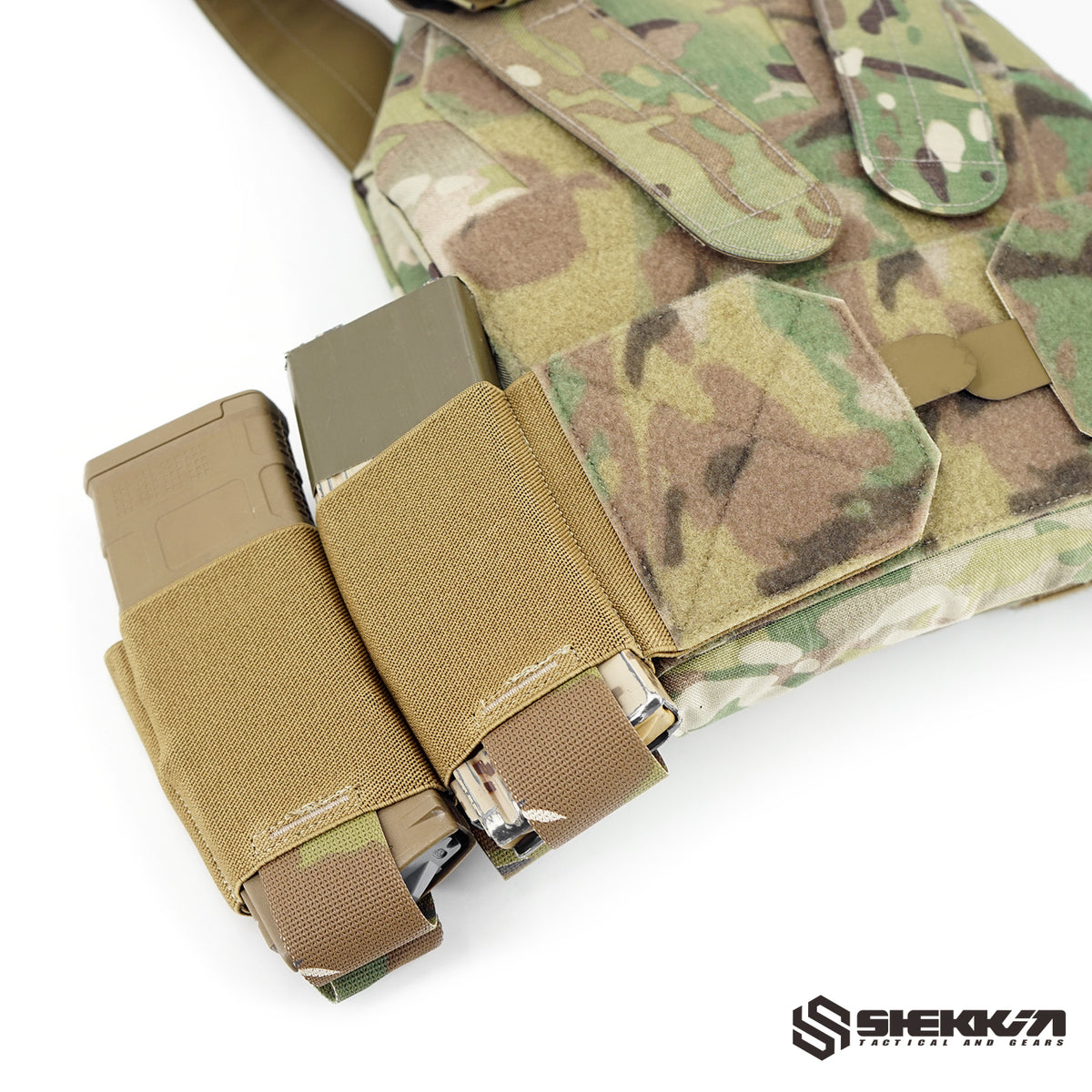 Shekkin Gears Low Vis Elastic Mag Pouches Cummerbund