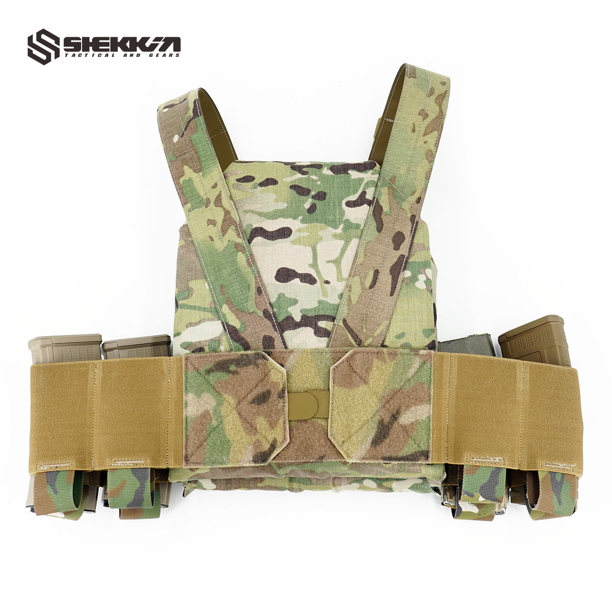 Shekkin Gears Low Vis Elastic Mag Pouches Cummerbund
