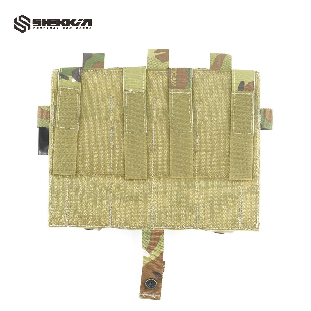 CP Style Multicam Quad SMG mag pouch for AVS JPC2.0