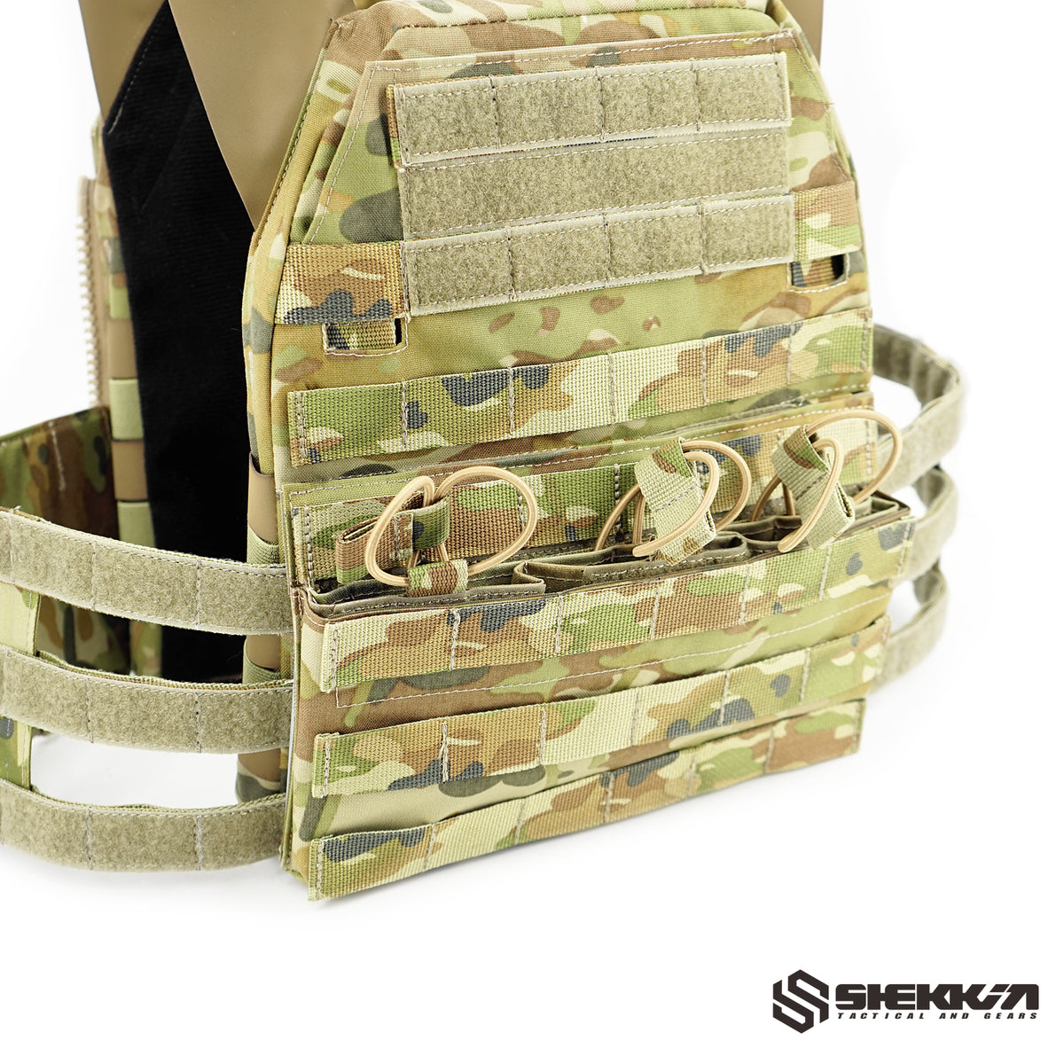Kangaroo Triple Rifle Mag Pouch for amcu T5 Plate Carrier