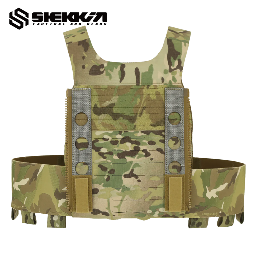 Special force tactical gears fcpc Back Panel MOLLE Zipper Kit