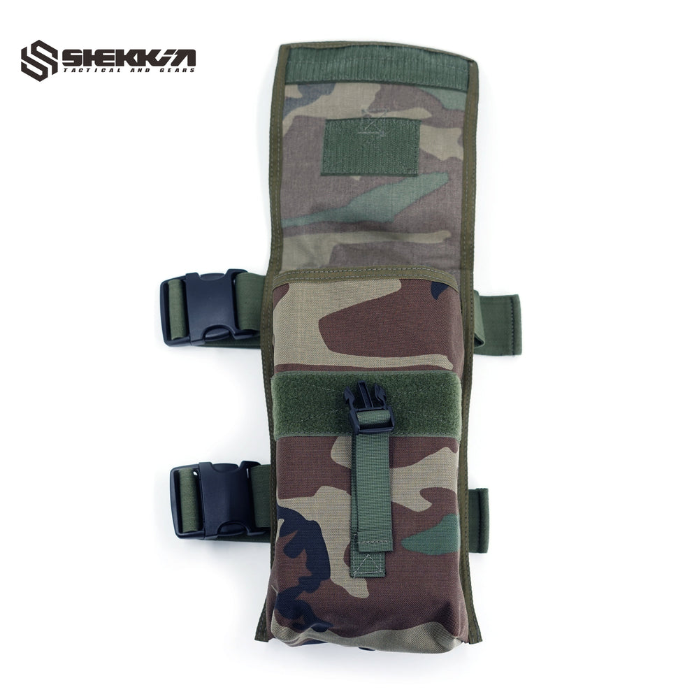 Delta force CAG Devgru tactical gears AWS woodland drop leg C4 bag