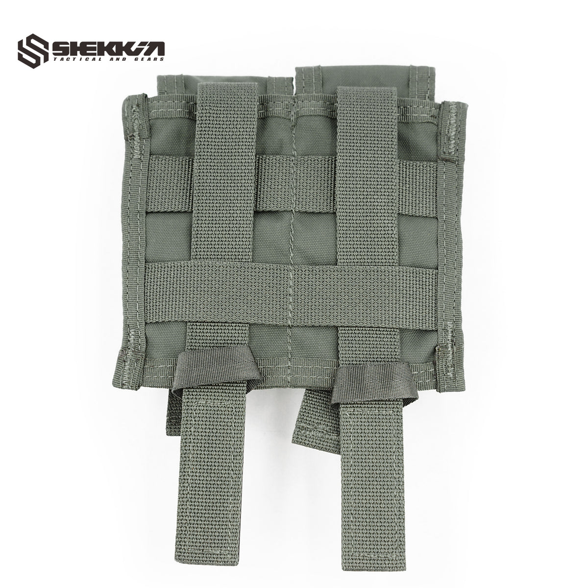 Delta force Pre MSA Paraclete style double smoke pouch with buckles SG