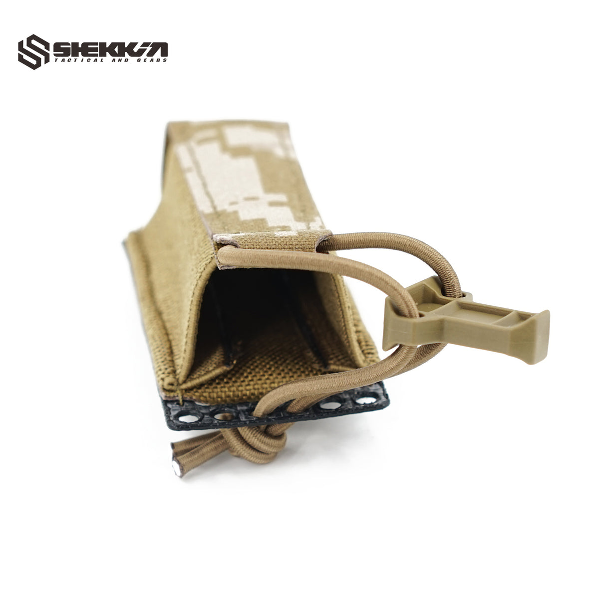 Shekkin gears tactical gears Single 9mm mag pouch with Tegris plate