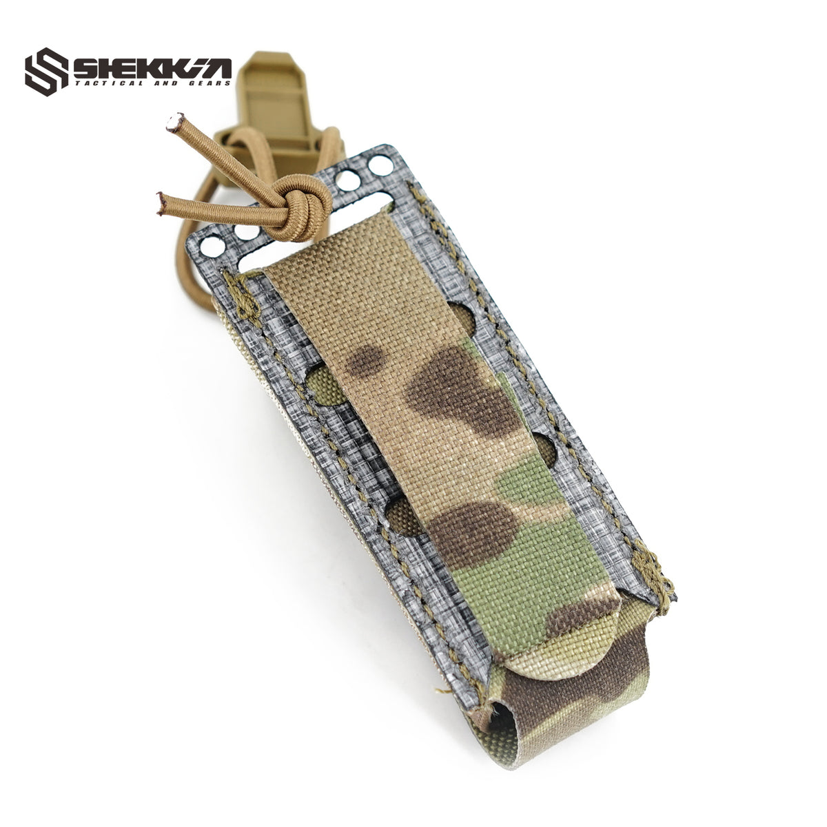 Shekkin gears tactical gears Single 9mm mag pouch with Tegris plate