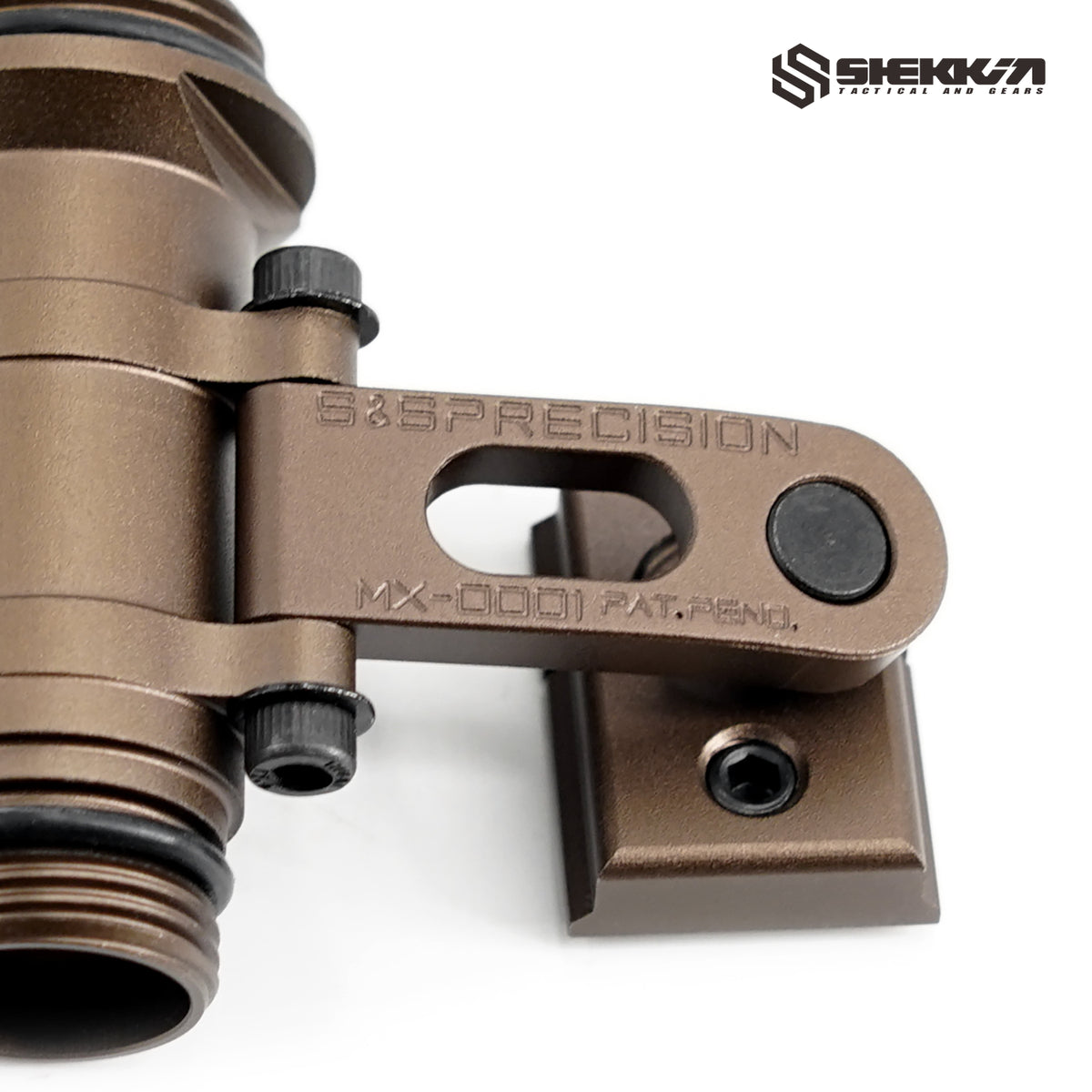 Shekkin gears delta force can special force M-ax head light mount