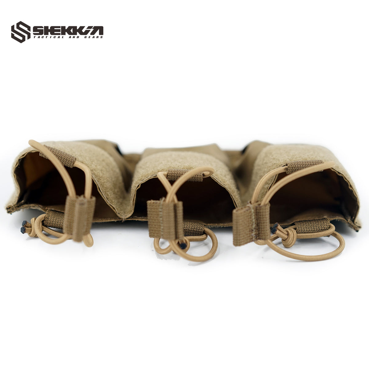 Special forces tactical gears kangaroo insert Triple mag pouch