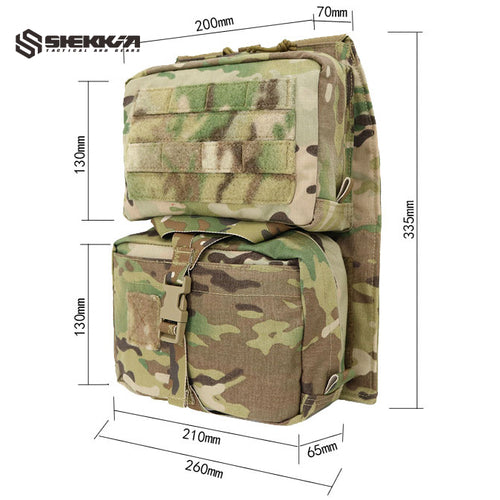 Special force tactical gear Multicam Mayflower style assault BackPanel