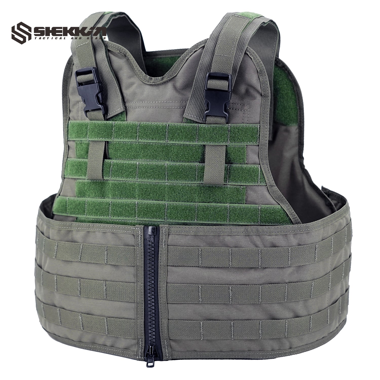 Delta force CAG paraclete molle CVC plate carrier Pre MSA smoke green
