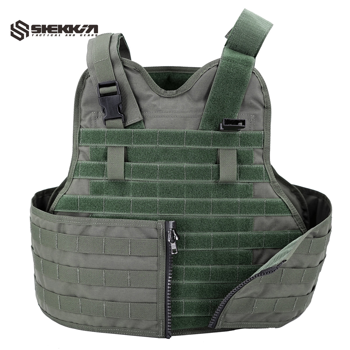 Delta force CAG paraclete molle CVC plate carrier Pre MSA smoke green