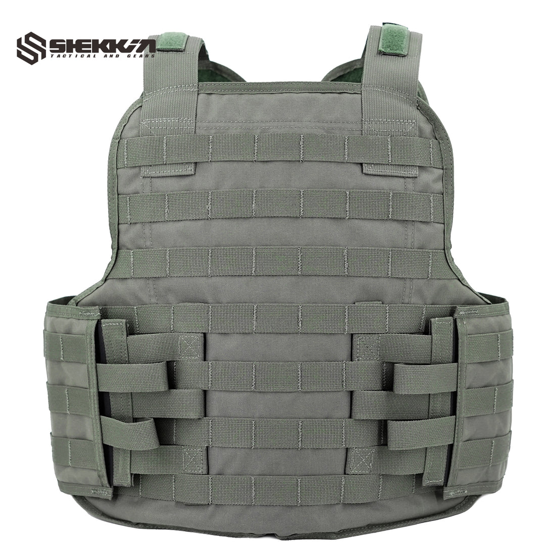 Delta force CAG paraclete molle CVC plate carrier Pre MSA smoke green
