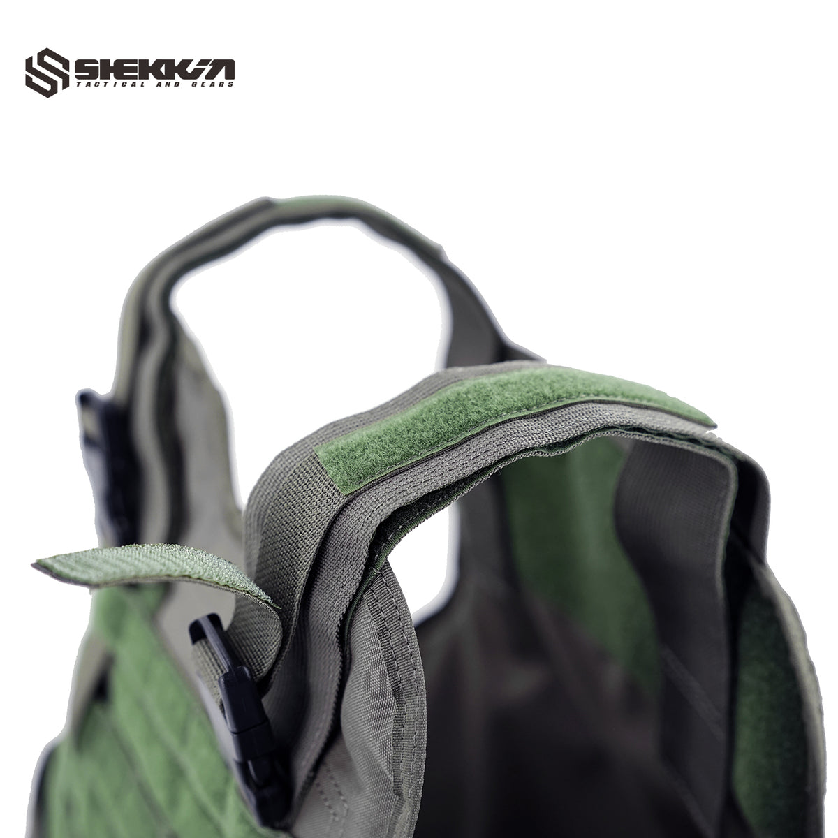 Delta force CAG paraclete molle CVC plate carrier Pre MSA smoke green