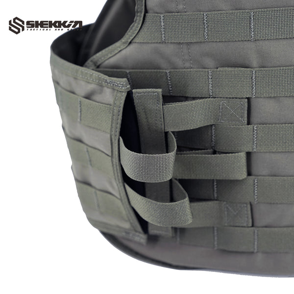 Delta force CAG paraclete molle CVC plate carrier Pre MSA smoke green