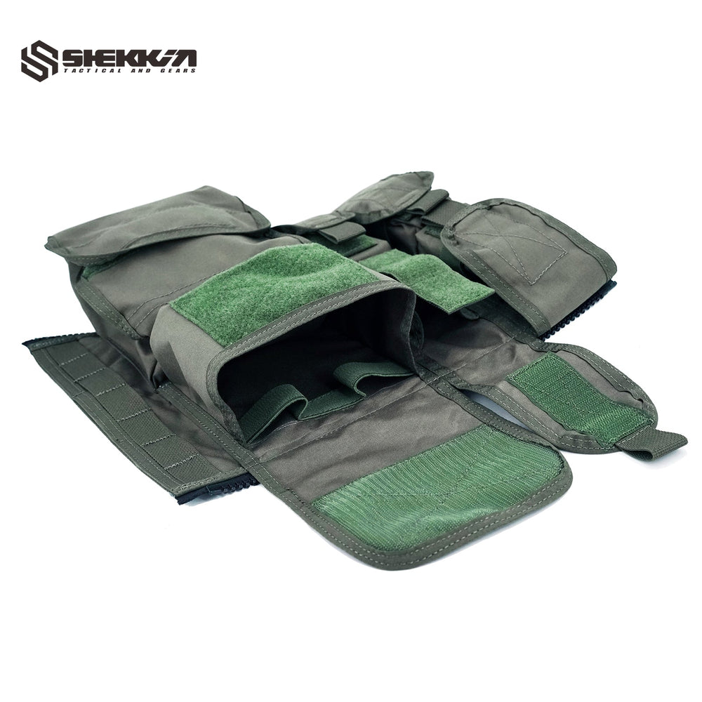 Delta force CAG tactical gears paraclete zip on assault back panel.