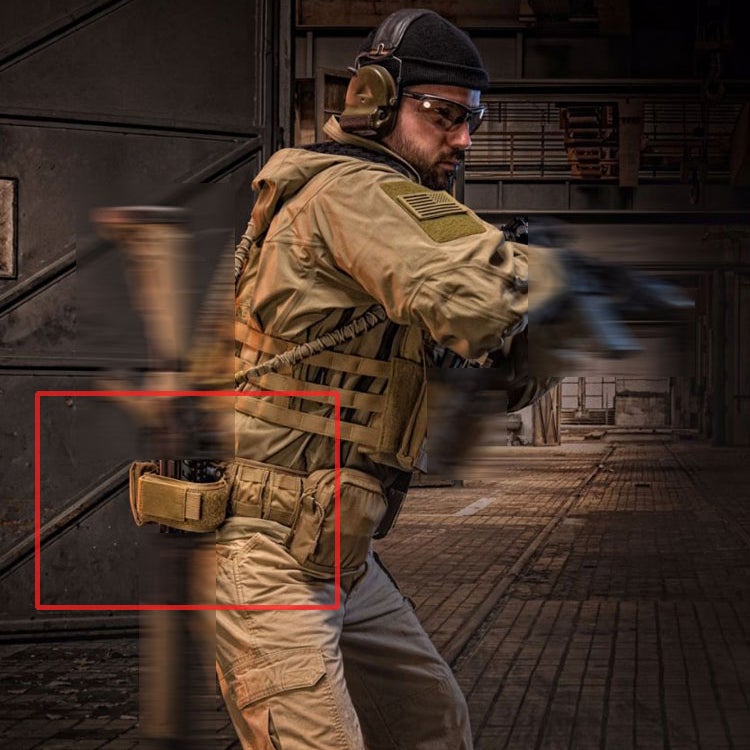 Devgru Slung Weapon Belt Catch